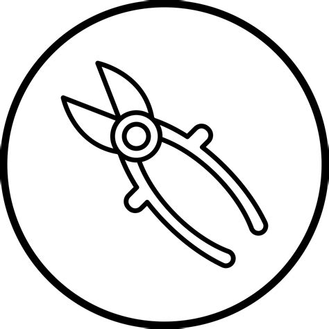 Wire Cutter Vector Icon Style 22113121 Vector Art At Vecteezy