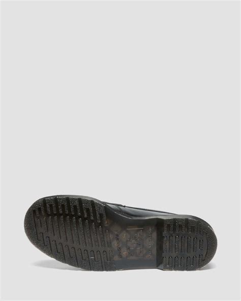 Shop Dr Martens Delapre Penny Loafer Classic Calf In Black