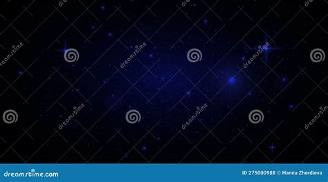 Shiny Particle Effect Vector Sparkles On A Black Background Stock