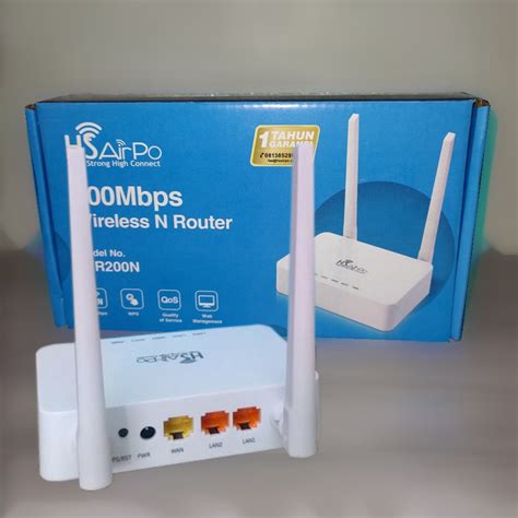 Jual Router Hs Airpo Wr200n Wireless N Router 300mbps Shopee Indonesia