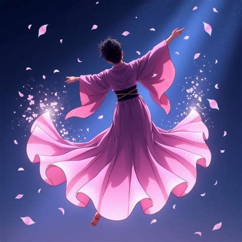 Free Magical Kimono Dance Image Kimono Magical Floating Download