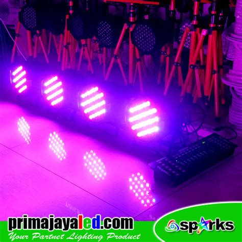 Paket Par Led Rgbw Set Dmx Prima Jaya Led