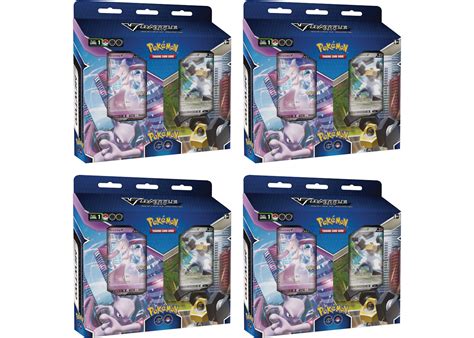 Pokémon Tcg Pokémon Go V Battle Deck Mewtwo V Melmetal V Bundle Box 4x Lot Gb