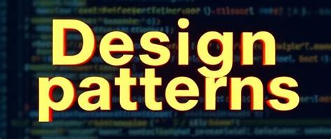 Design Patterns In Software Development Dev Community