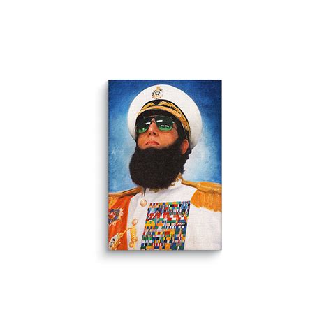 Admiral General Haffaz Aladeen Portrait The Dictator Replicapropstore