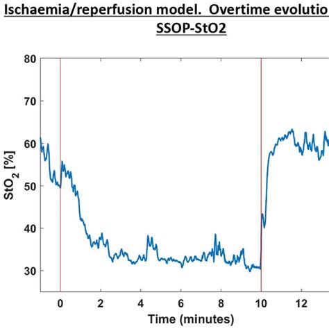 The Graph Shows The Overtime Evolution Of The Ssop Sto2 Parameter At