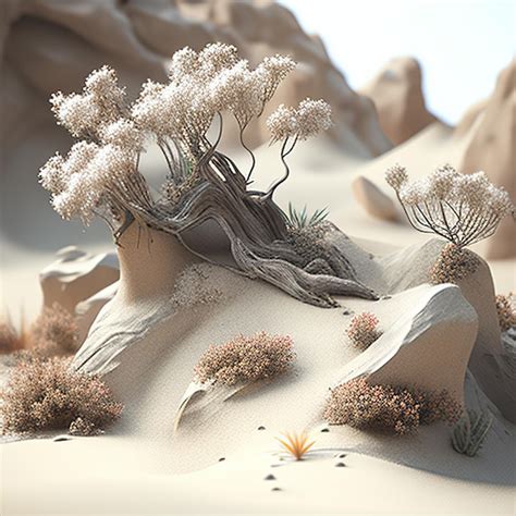 Premium Photo Desert Environment