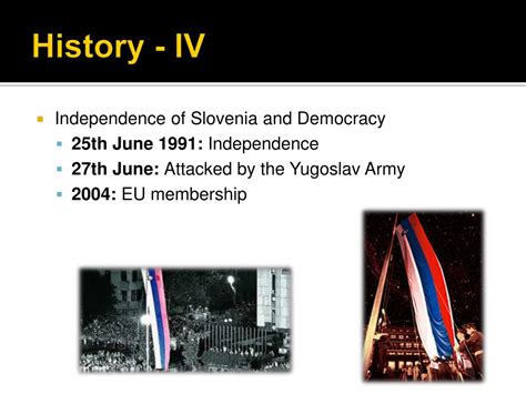 Ppt Slovenia History Geography And Economy Powerpoint Presentation