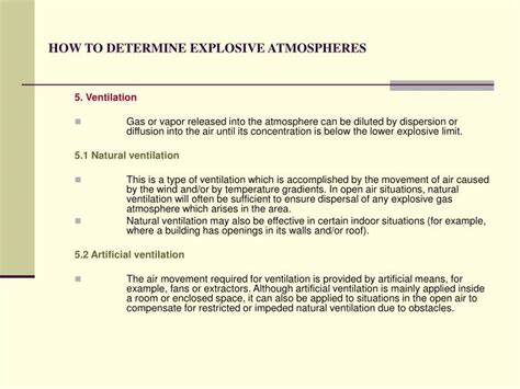 Ppt How To Determine Explosive Atmospheres Powerpoint Presentation