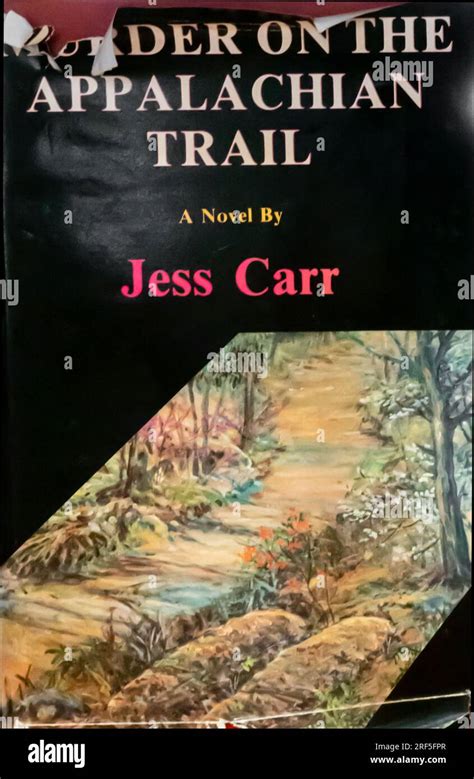 Murder On The Appalachian Trail Jess Carr Book Cover With Signs Of