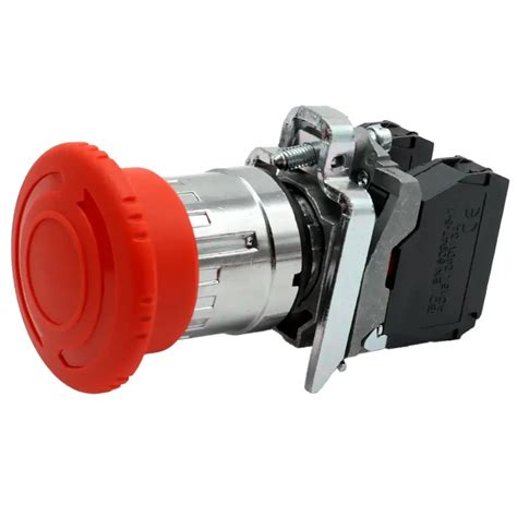 Interruptor Botón Pulsador Switch Paro De Emergencia Push Button