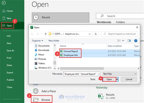 How To Import CSV Data Into Excel 4 Handy Approaches