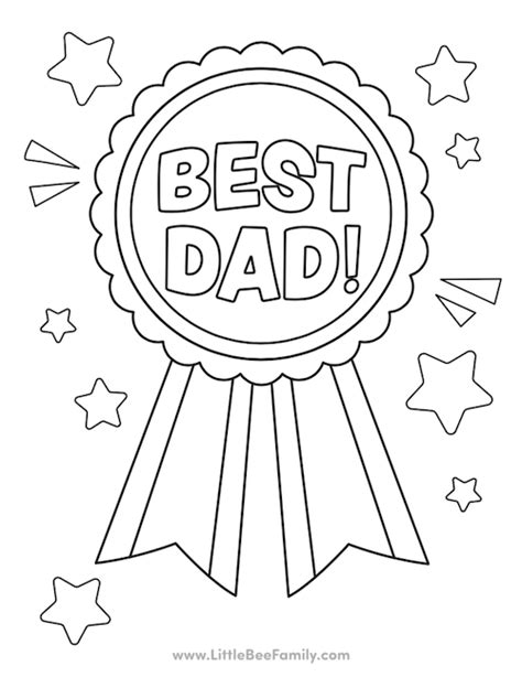 Printable Dad Coloring Pages [2025]