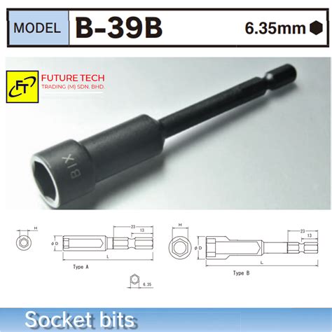 Bix B 3xb Socket Bit Future Tech Trading M Sdn Bhd