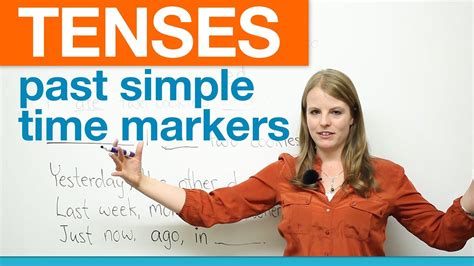 English Grammar Past Simple Time Markers Youtube