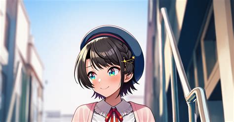 ホロライブ 【ホロライブ】大空 スバルの健全絵です！ さぶちゃんのイラスト Pixiv