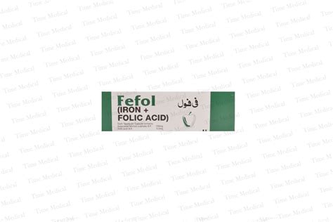 Fefol Capsule Time Medical