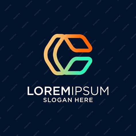 Premium Vector C Vector Illustration Minimalist Letter C Logo C Logo