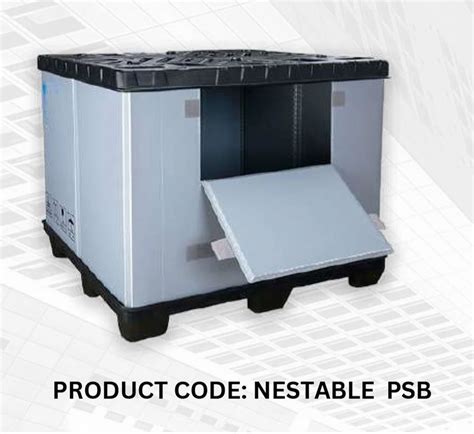 Foldable Plastic Pallet Box 500 G At ₹ 1400 Piece In Greater Noida