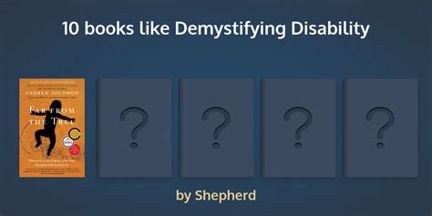 Love Demystifying Disability Readers Pick 100 Books Like Demystifying Disability