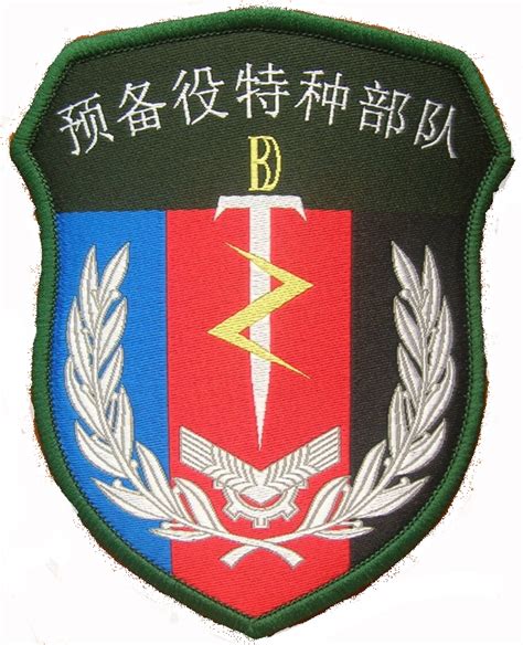 07s Series China Pla Reserve Special Forces Patch