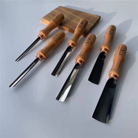 Gouge 7 Profile Woodcarving Chisel Stryi Profi Sloping Gouges Stryi