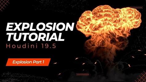 explosion in houdini 19 5 tutorial part 01 explosion for beginner
