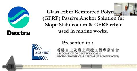 Glass Fiber Reinforced Polymer Gfrp Passive Anchor Solution For Slope