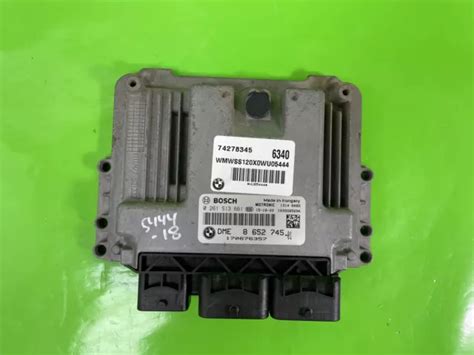 Mini R61 Engine Control Unit Ecu Cooper N16 16 Petrol Dme 8652745 2010