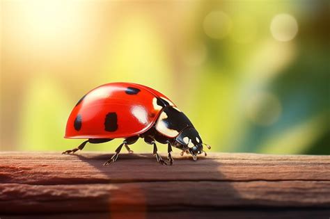 Premium Photo Photo Of Closeup Of A Ladybug Macro Photography