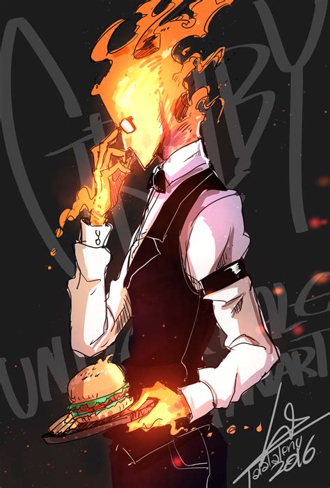 Grillby Undertale Drawn By Lalalaleng Danbooru