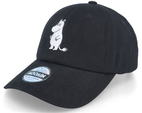 Moomintroll Black Dad Cap