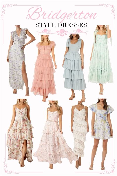 Bridgerton Style Dresses Special Occasion Dresses Floral Dresses