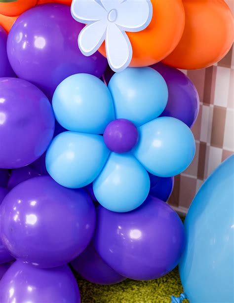 100 Mini Ballons Latex Violets 13cm Vegaooparty