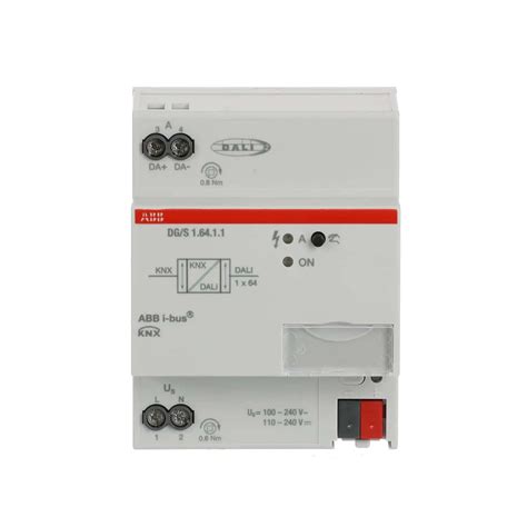 Abb Knx Dgs164111 Dali Gateway Basic 1 Fold Mdrc