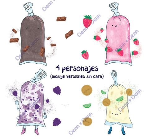 Bolis Kawaii Hielitos Congelados Bollos Gourmet Descarga