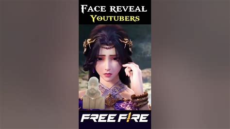 Top 3 Big Youtuber Face Reveal 😱 👇 Freefire Trending Shorts Totalgaming Youtube