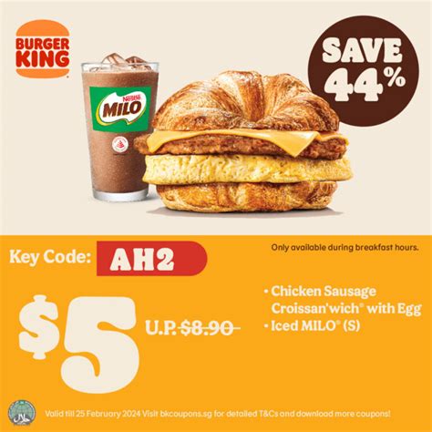 Burger King Launches 16 New Discount Coupons From S4 On Burger Meals