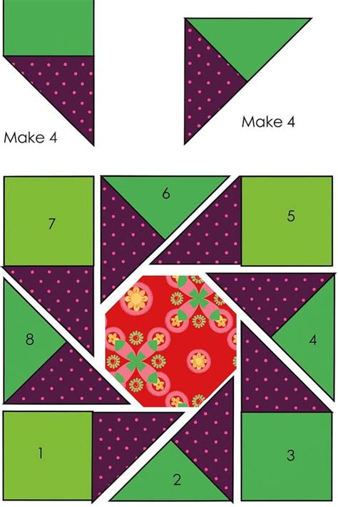 Double Windmill Block Tutorial