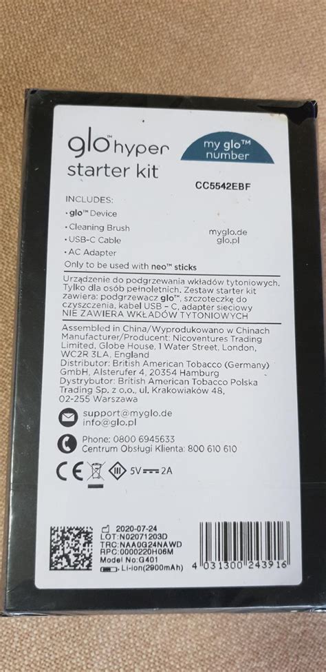 Glo Hyper Starter Kit 81066789