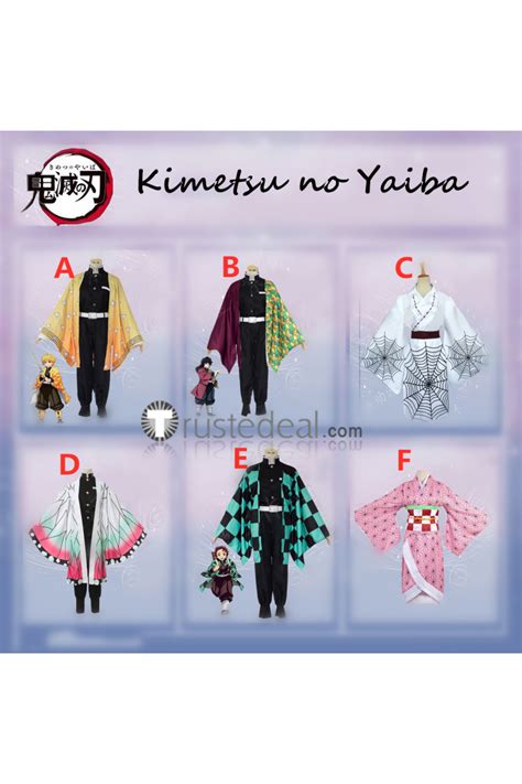 Kimetsu No Yaiba Demon Slayer Koyuki Kotoha Kimono Cosplay Costumes