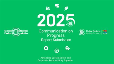In 2021 Castolin Eutectic Proudly Announced Its Membership In The United Nations Global Compact