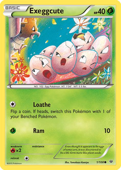 Exeggcute Pokémon Detail