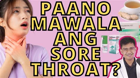 Gamot Sa Masakit Na Lalamunan Otc At Herbal Remedies Explained Youtube