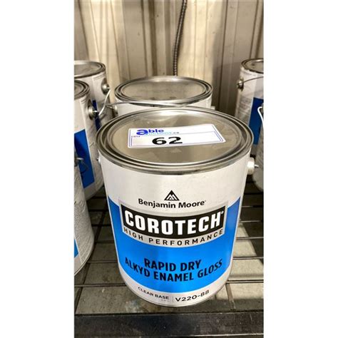 2 Benjamin Moore Corotech High Performance Rapid Dry Alkyd Enamel Gloss