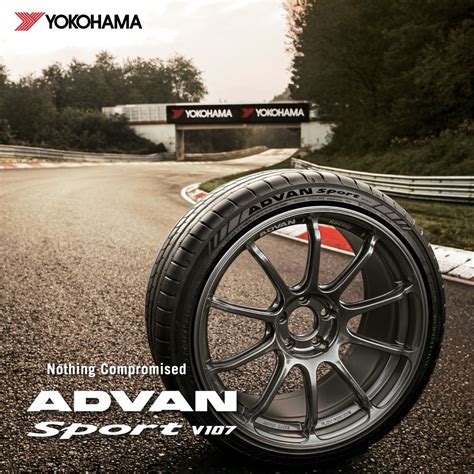 Yokohama Advan Sport V107 Tyre Car Accessories Tyres And Rims On Carousell