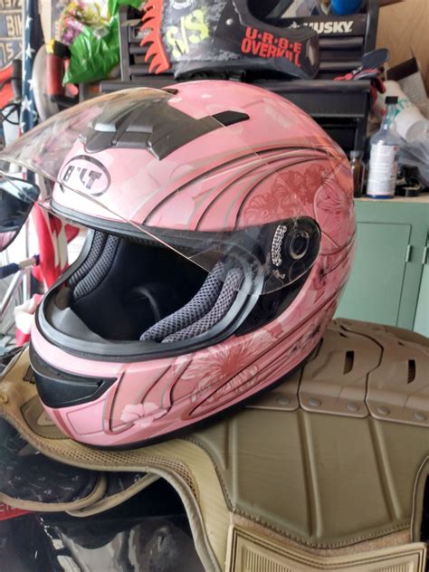 Motorcycle Pink Bilt Helmet M Pink Motorcycle Helmet Pink Bike