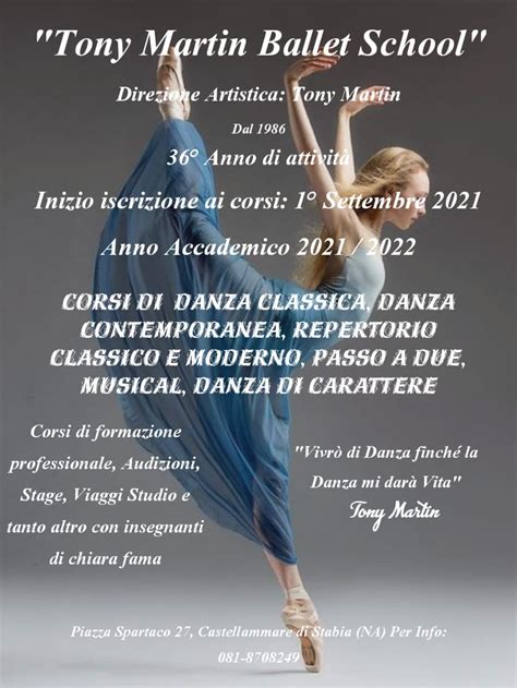 Aster Ballet Tony Martin Ballet Dirvi Grazie È Molto Poco Una