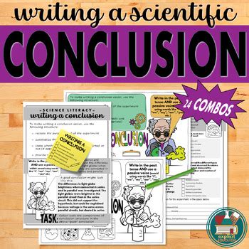Science Literacy Writing A Scientific Conclusion By The Explicit Educator