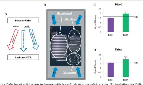 Figure 4 From Solid Phase Nucleic Acid Extraction Technique In A Microfluidic Chip Using A Novel